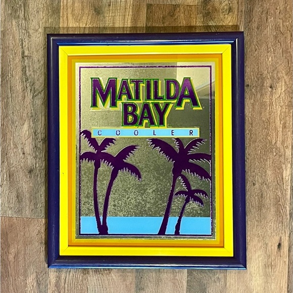 Unique Vintage | Art | Matilda Bay Coolers Bar Mirror | Poshmark